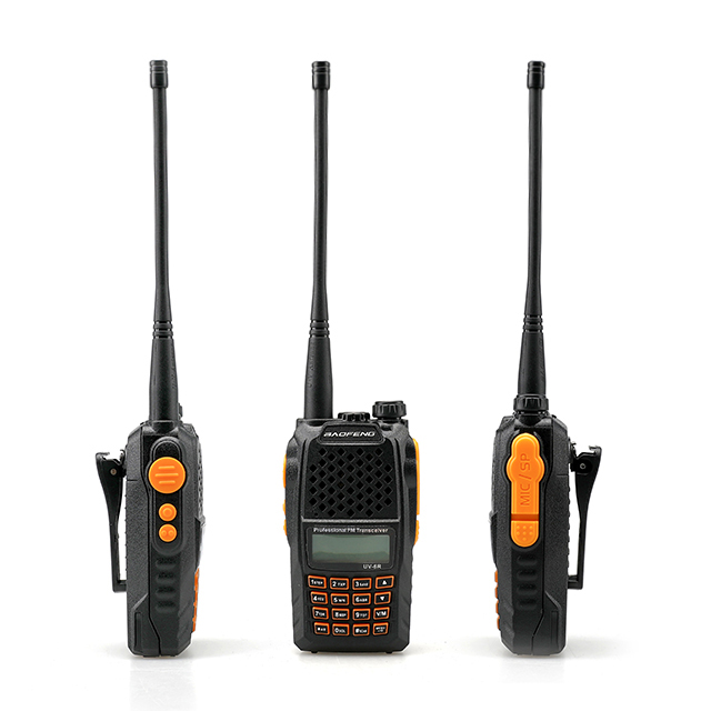 Baofeng UV-6R dual band two way radio original factory uhf vhf handheld ...